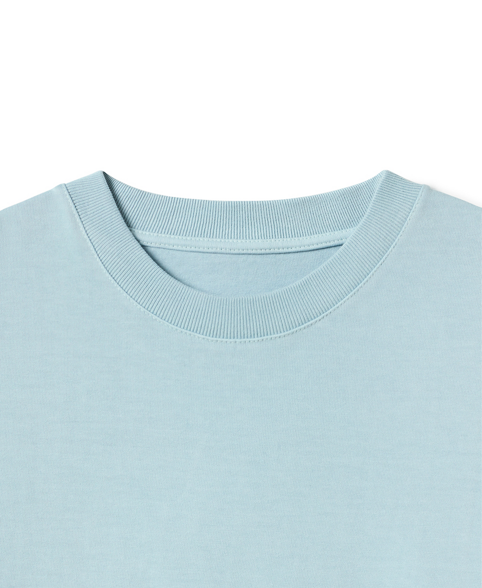300 GSM 'Ice Blue' T-Shirt – Velour Garments Wholesale (Bulk)